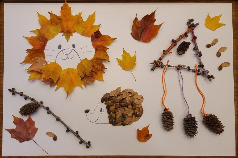 Fall Nature Crafts for Preschoolers | Spokane Public Library